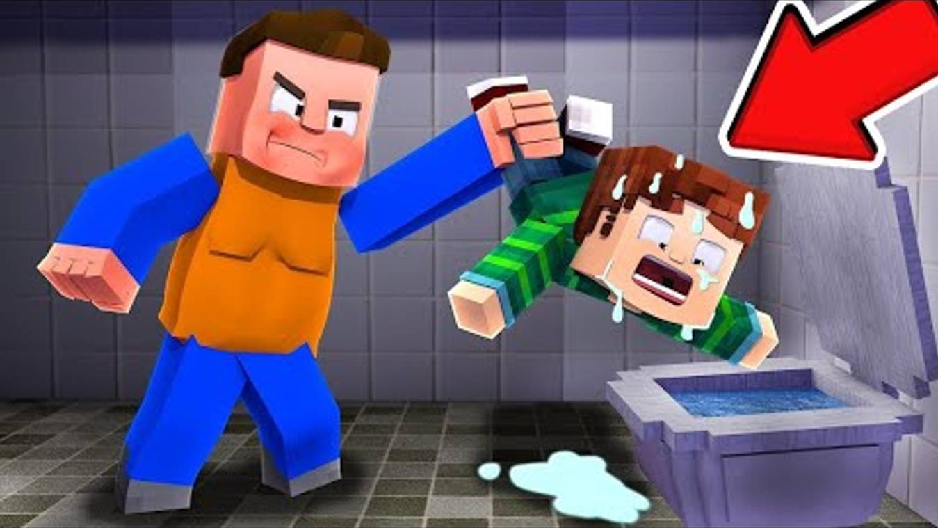 ХУЛИГАН ПОЙМАЛ МЕНЯ В ЛОВУШКУ! БАЛДИ В МАЙНКРАФТ [перезалив]