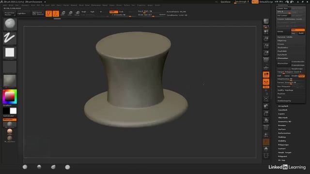 09 - Sculpting the hat