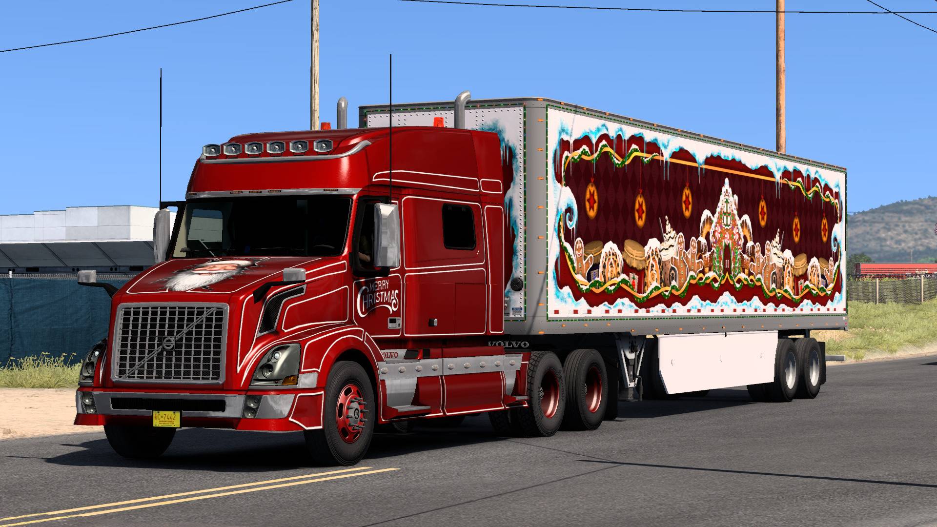 154 / ATS V1.53 / Новогодний ивент / VOLVO VNL