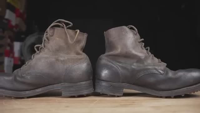 Армейские ботинки британских солдат ВМВ