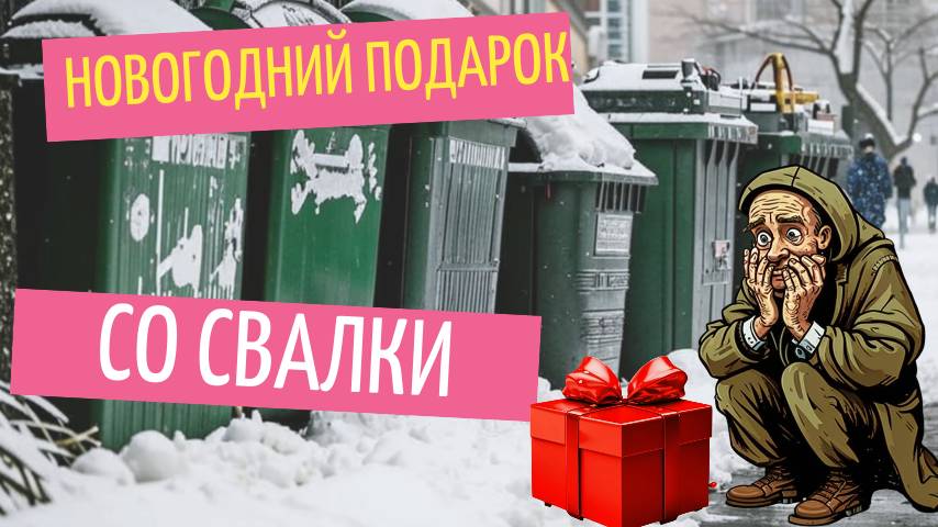 Новогодний подарок, со свалки