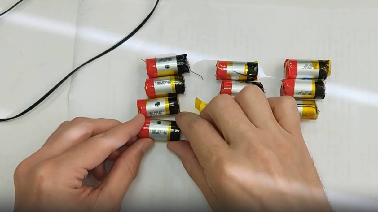 Аккум для квадрокоптера из электронных сигарет #3