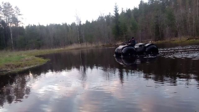 плавание на колесах