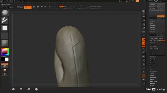 14 - Sculpting the mittens, part 2