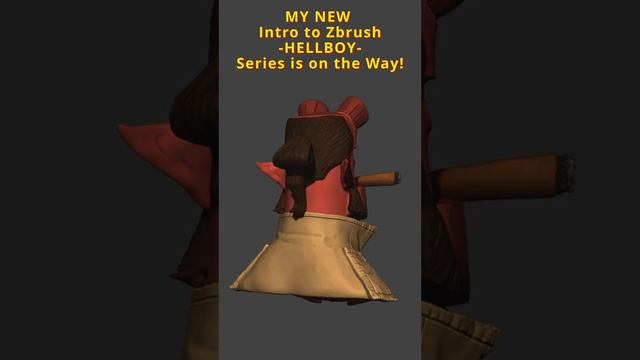 Давайте изучим Zbrush и попутно создадим Хеллбоя!
