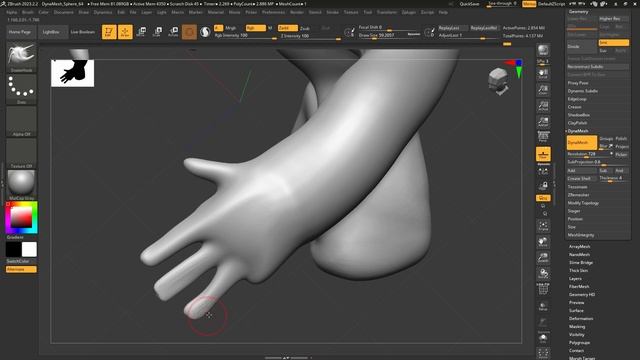 Давайте смоделируем в 3D некоторые персонажи из Primal в Maxon Zbrush - 002