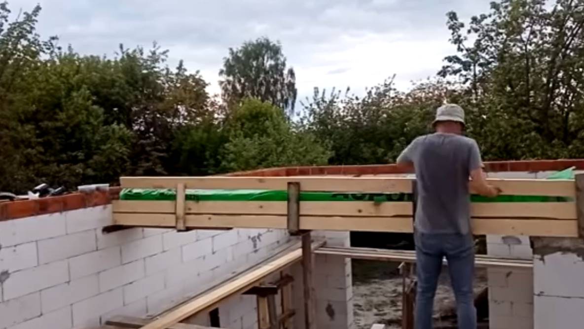 4. Ж\Б балка над длинным проемом (дом для себя 20год)