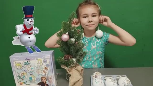 Новогодние шарики своими руками .