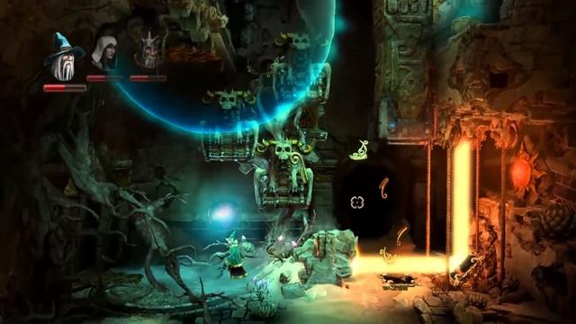 Trine 2. DLC Goblin Menace: 2 Глава. Сложное. Бесплодная пустошь/ 2 Chapter. Hard. Deadly Dustland