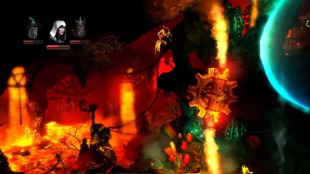 Trine 2: 12 Глава. Сложное. Ледяная Твердь / 12 Chapter. Hard. Icewarden Keep