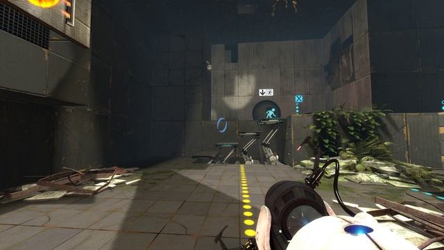 Portal 2 прохождение 1 главы