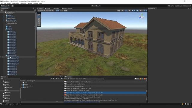 Build Cut Holes - How to Use - DJH Geometry Node Assets
