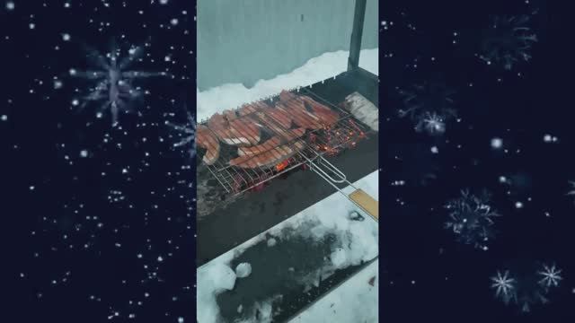 Горячий приём и мой первый опыт катания на лыжах. Как мы слушали тишину