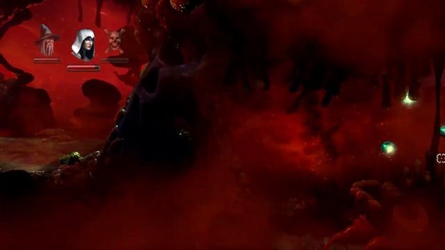 Trine 2. DLC Goblin Menace: 3 Глава. Сложное. В чреве червя / 3 Chapter. Hard. Belly of The Beast