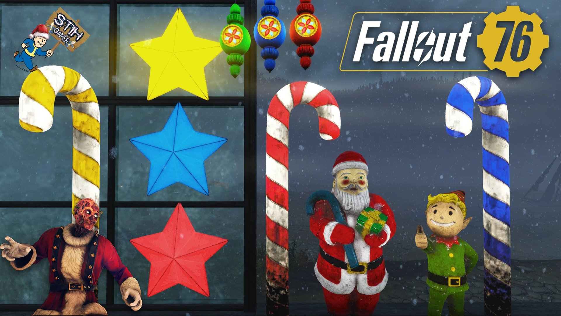 Fallout 76: Подарки и Новые Схемы ❉ Новогодние Горелые Обзор События и Награды
