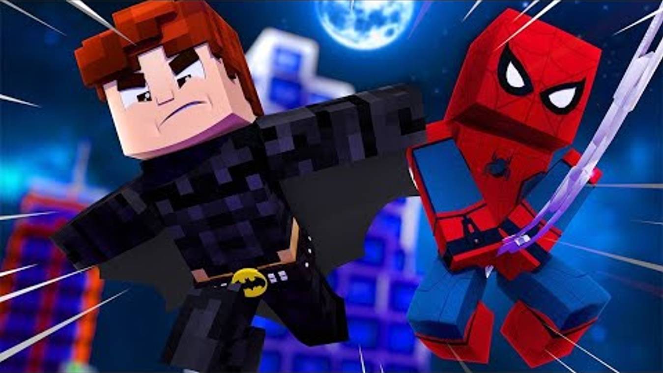 НОВЫЕ ДЕТИ СУПЕРГЕРОИ?! ЮНЫЕ МСТИТЕЛИ В МАЙНКРАФТ [перезалив]