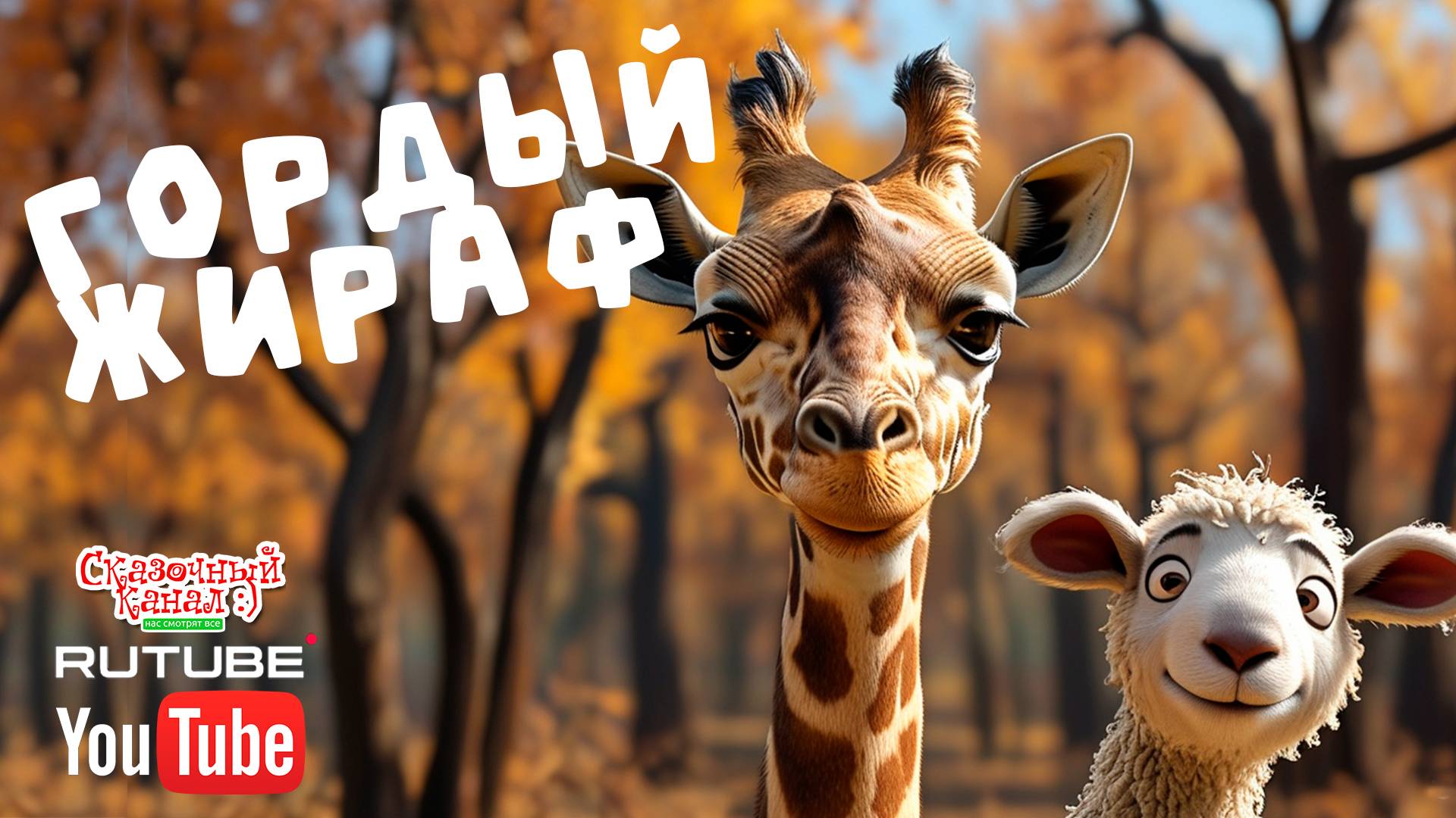 Мультик Гордый жираф.