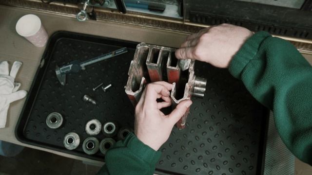 Ремонт роликов для Алмазного сверлила!