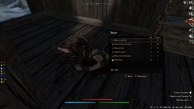 Skyrim R.f a B. Воин Кинарет # 16, Новогоднее)
