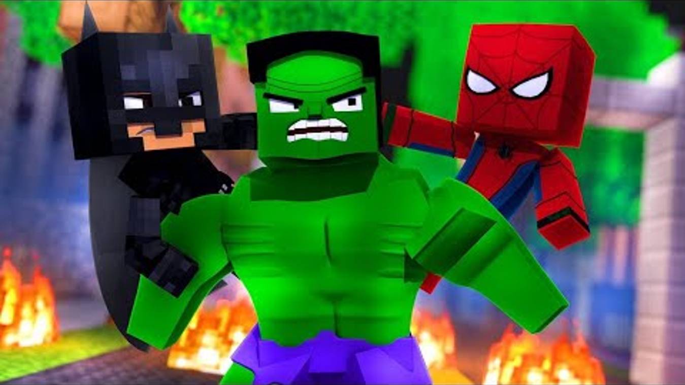 ВОЗВРАЩЕНИЕ ГАММА РЕБЁНКА! ЮНЫЕ МСТИТЕЛИ В МАЙНКРАФТ [перезалив]