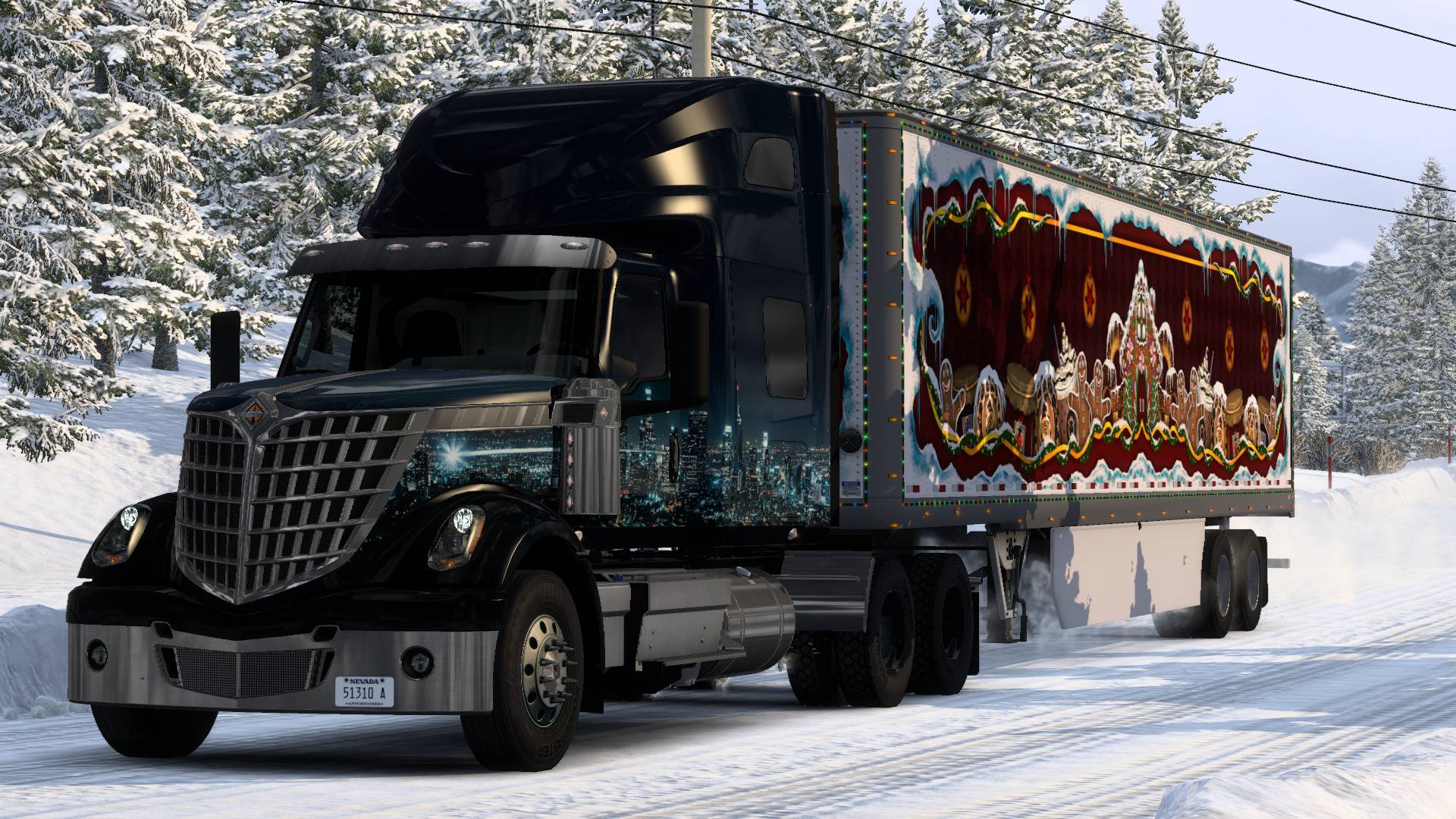 158 / ATS V1.53 / Новогодний ивент / International LoneStar