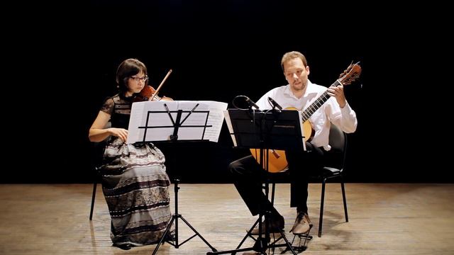 Дуэт Гальярда - Румынские танцы (Бела Барток)