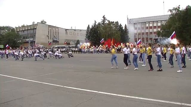Бийск 310 лет. День города. Парад 310 шагов в будущее. Мы молодые