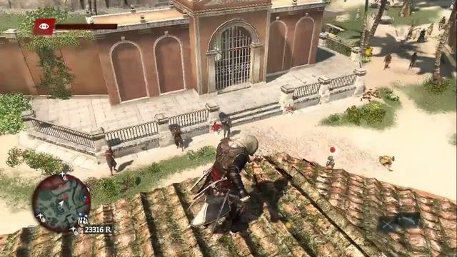 Assassin's Creed IV Black Flag  часть 5 в оконцовке охота на акул