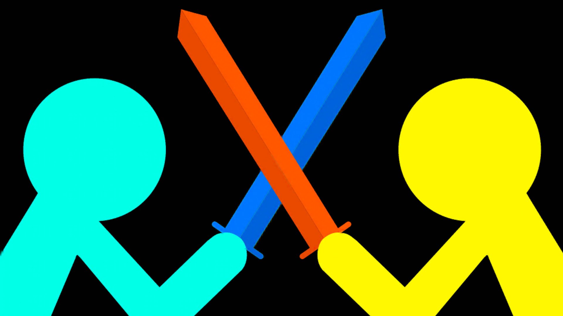 Supreme Duelist Stickman. 10 сражений с "луком" против CPU-hard ботов.