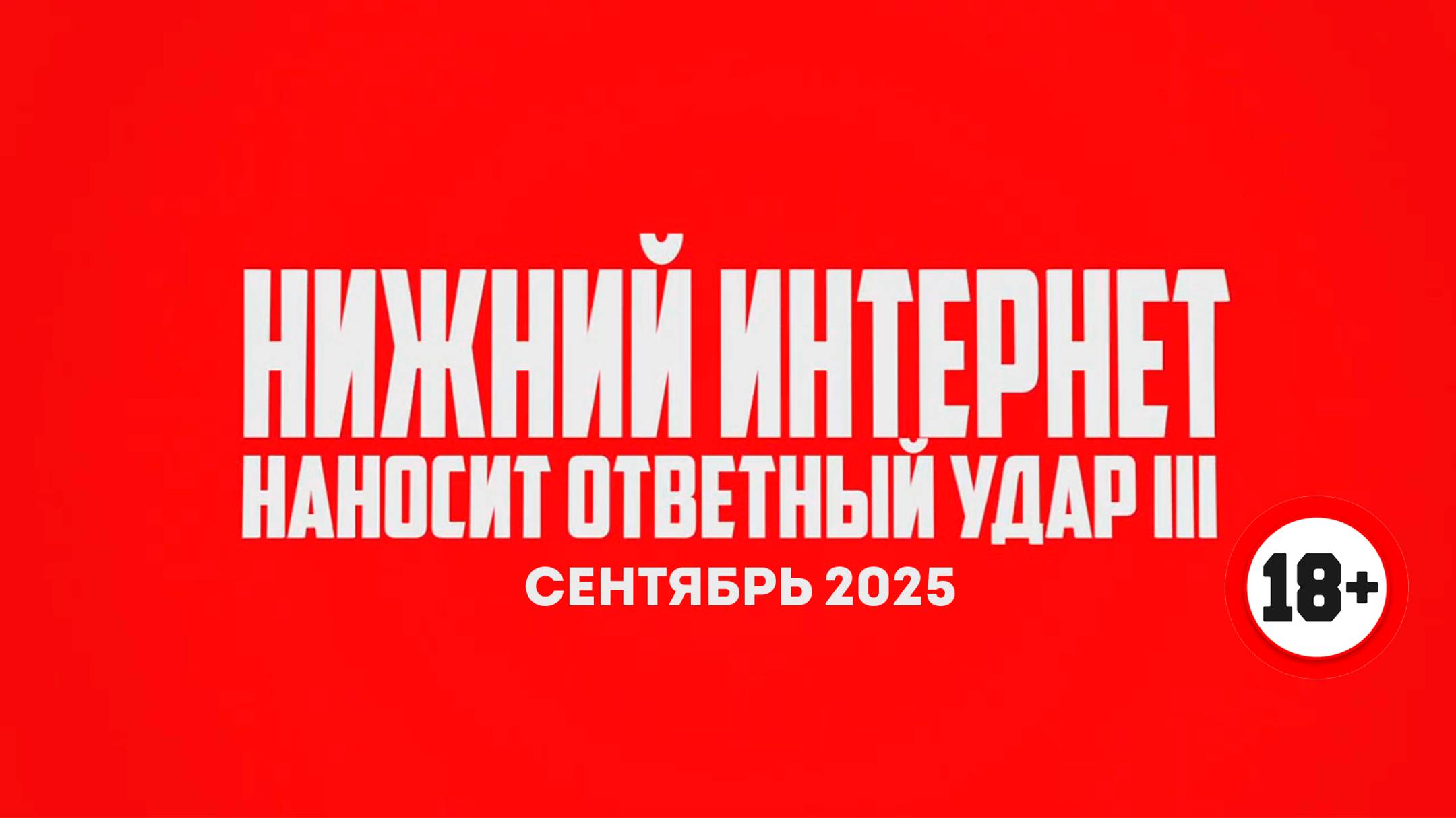 НИЖНИЙ ИНТЕРНЕТ НАНОСИТ ОТВЕТНЫЙ УДАР 3 (2025)