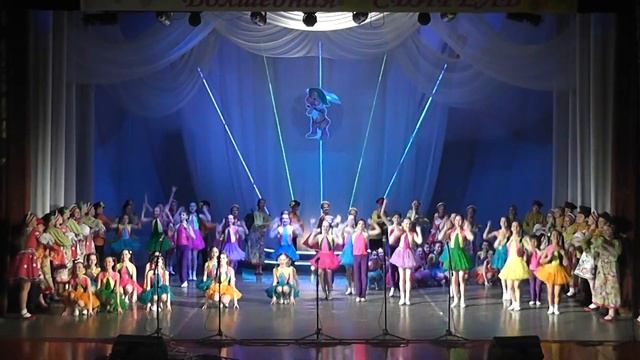 Хореографический ансамбль "Росинка". Открытие конкурса "Волшебная свирель"