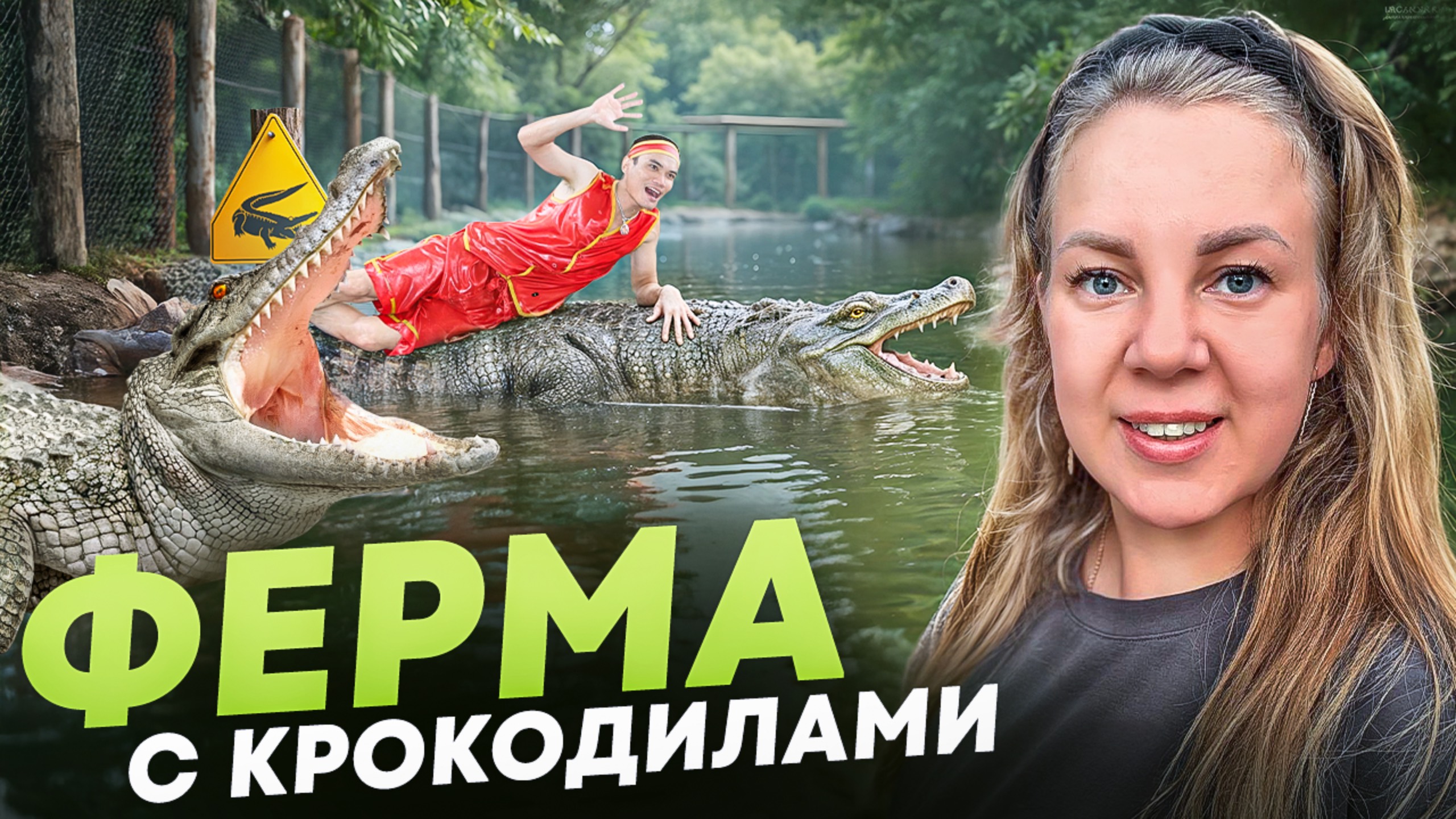 Лучшее развлечение с детьми в Паттайе: крокодиловая ферма. Парк миллионнолетних камней.