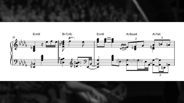 Beegie Adair - Body and Soul (Quiet Romance) _ Jazz piano transcription