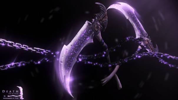 Я создал косу Смерти и я был в шоке от 3д моделирования!