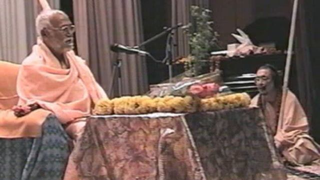 Москва 2000 - часть 7. Его Божественная Милость Шрила Бхакти Валлабха Тиртха Госвами Махараджа