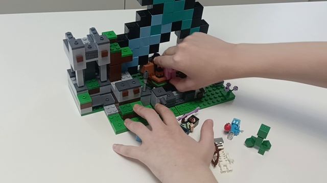 Лего майнкрафт часть 14