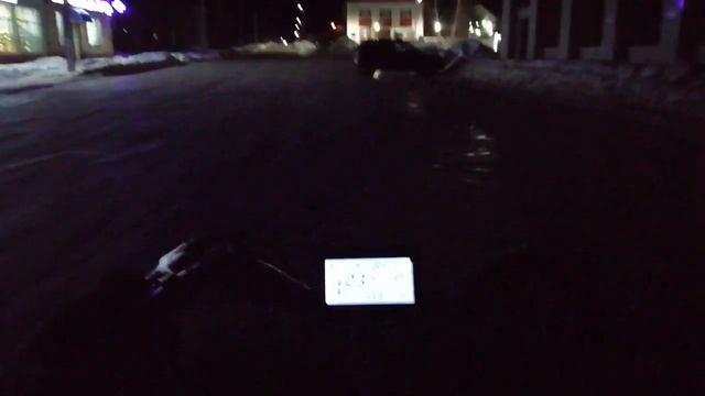 Электромобиль на ходу