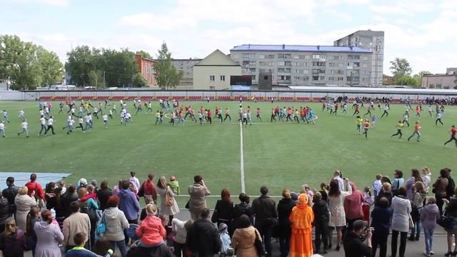 Бийск. стадион "Юбилейный" 95-ти летие доп.образования