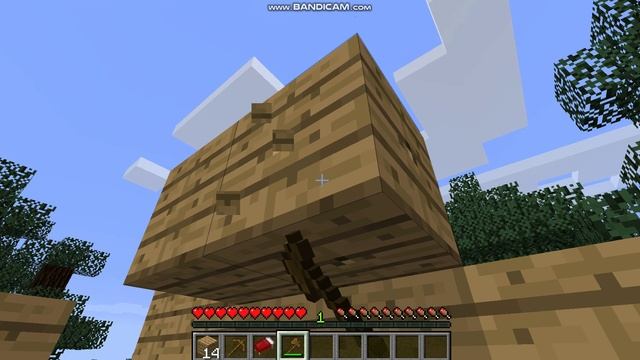 1 ЧАСТЬ ВЫЖИВАЮ НА 1 ВЕРСИИ МАЕНКРАФТА 1.0 КРУЖАК КАМПОТА В МАЕНКРАФТ