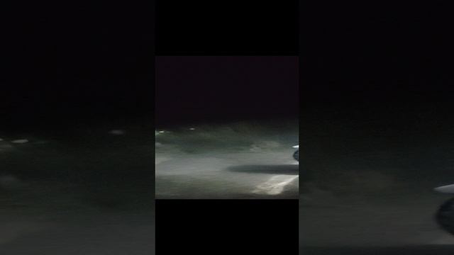 Ночь. Поле. Мотоцикл. Поздравление с 2025 годом.