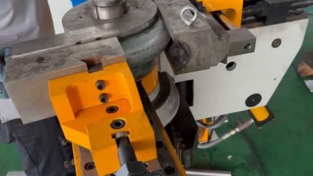 Гибка трубы 76х2. Радиус гиба 1.5D.Трубогиб с дорном.  #гибка_труб #trubomet #дорн #вайпер #ролик #г