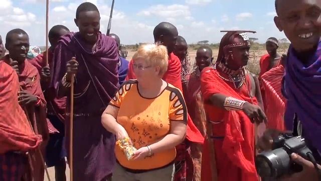 Племя Масаев!! Кения.