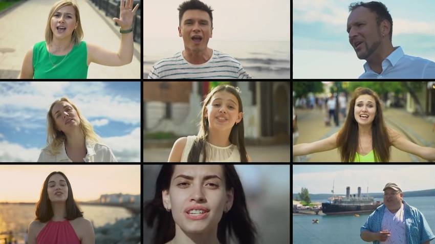 Флешмоб Сансара - одна из лучших песен на свете!!! Красиво и со смыслом.