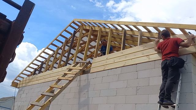 9. Каркасный фронтон