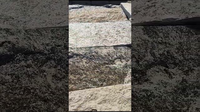 Брусчатка и плитка из природного камня-плитняка златолит мультиколор