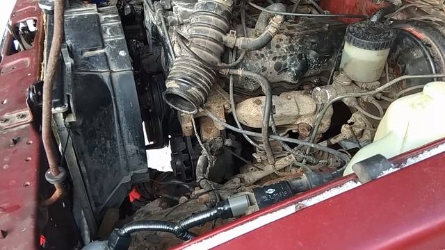 Как поменять ремень генератора на #Vg30i #Nissan #Terrano #WD21 #pathfinder #z24 #vg30e