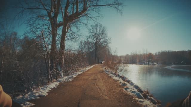 Фэтбайк зимой. Начало сезона.