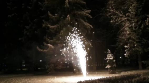 Фонтаны на Новый 2025 год