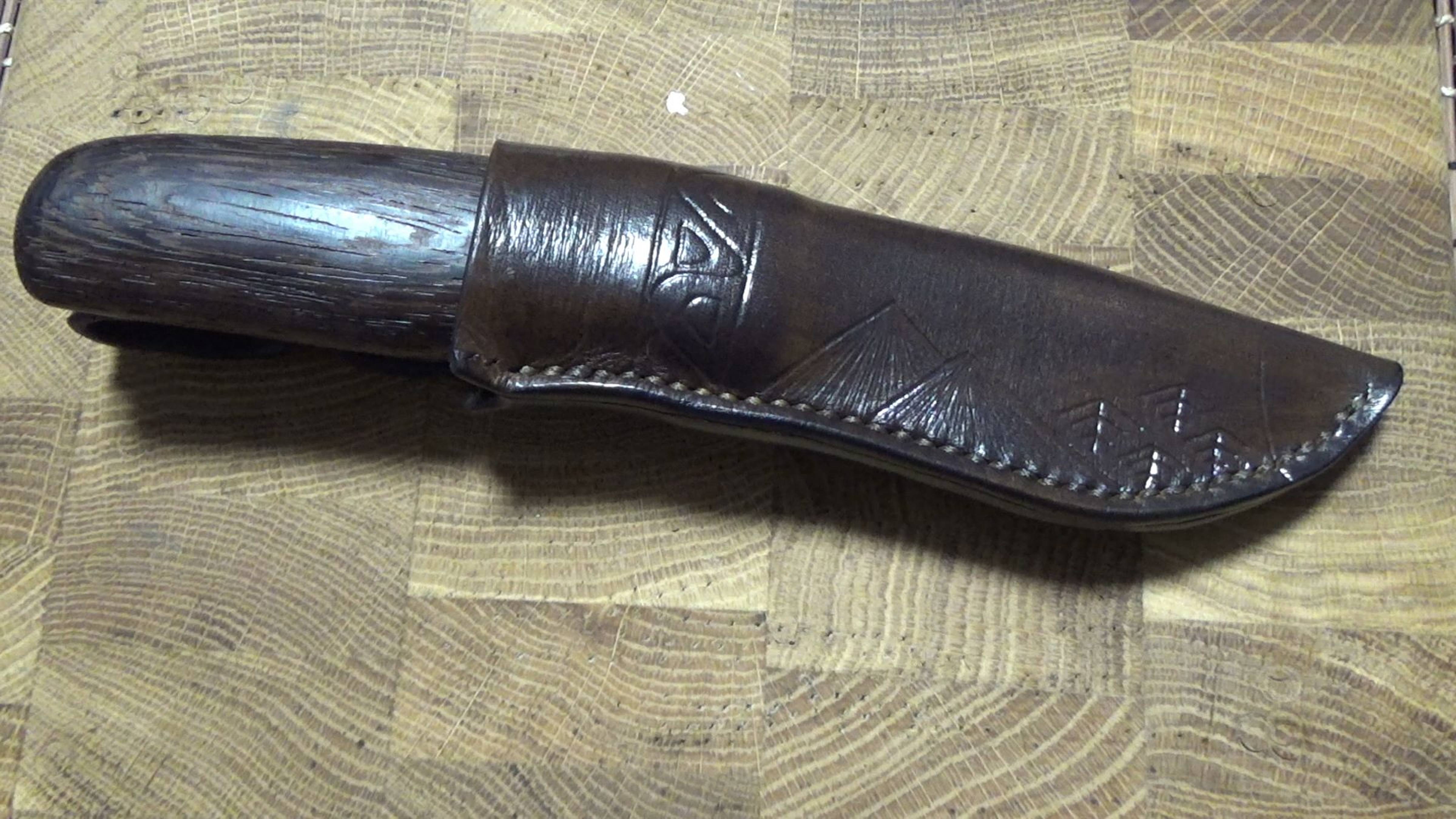 Сделай сам / Шьём ножны / Краткая инструкция