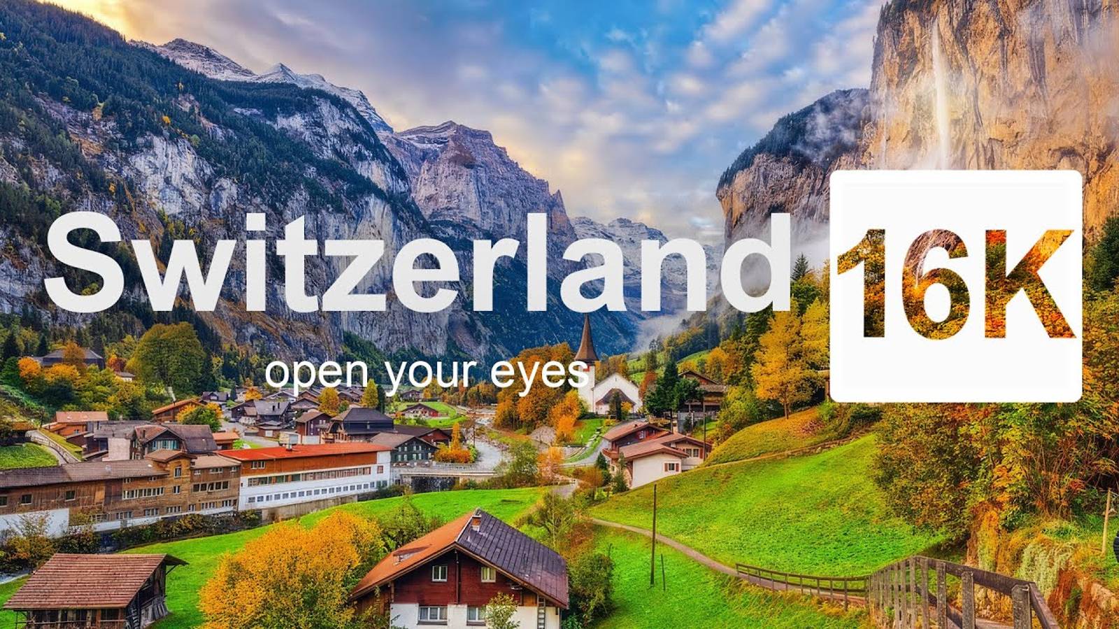 Switzerland in Full HD HDR - Paradise of Earth